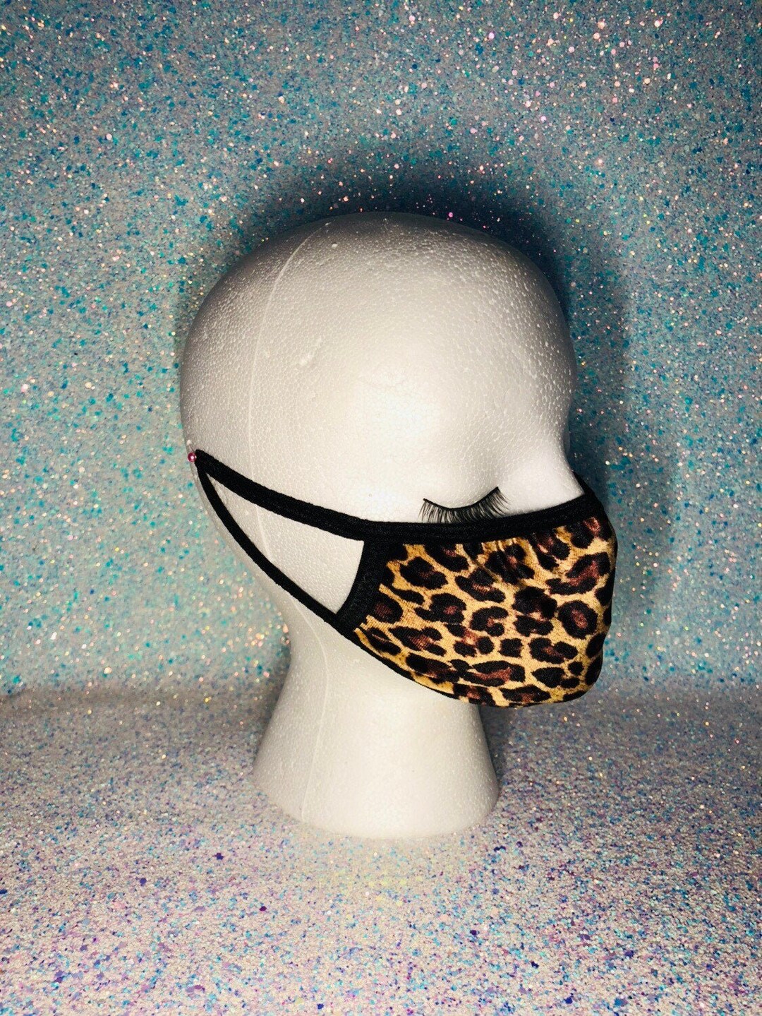 Velvet Cheetah Face Mask WASHABLE REUSABLE Face Mask - Etsy