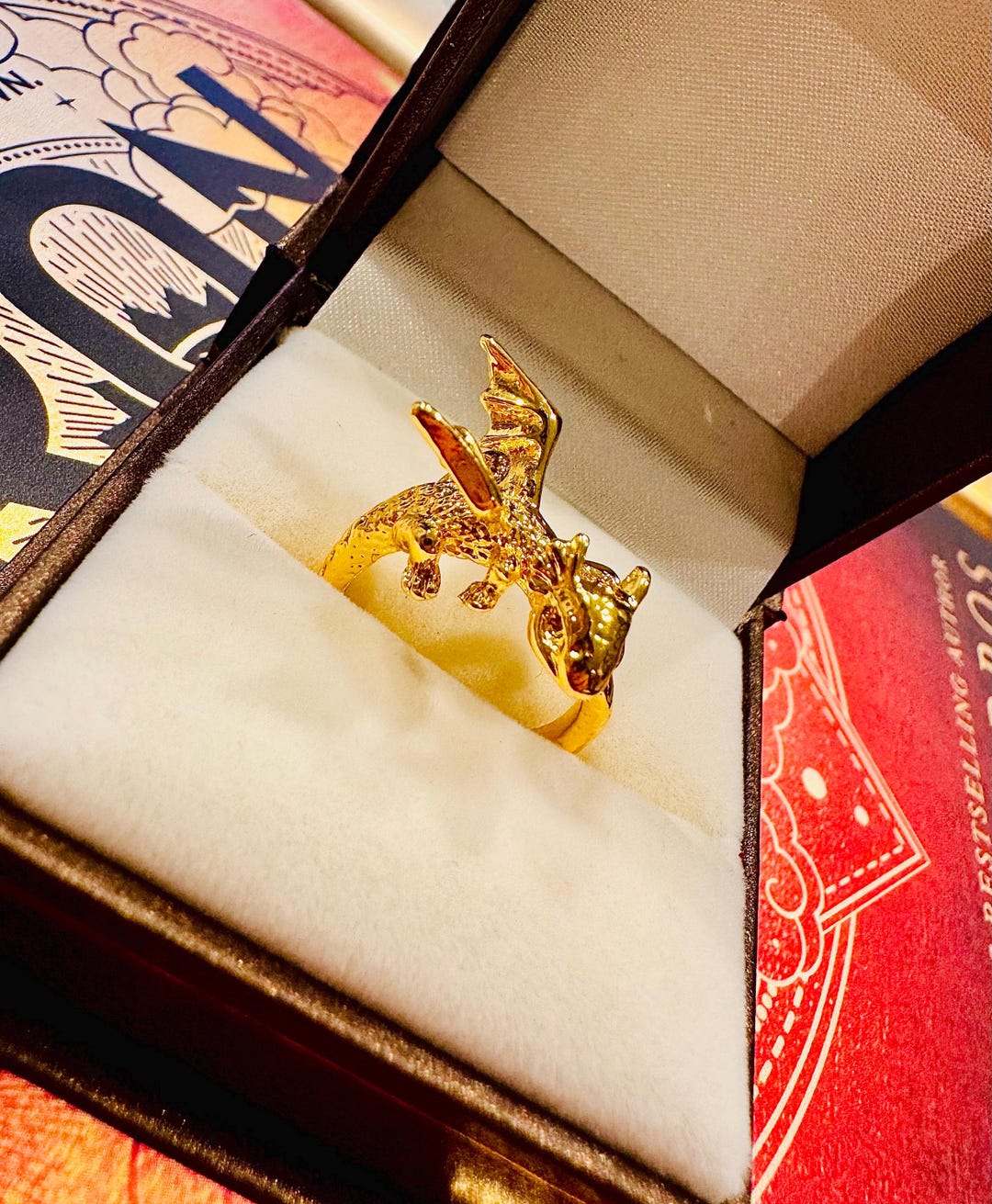 Fourth Wing Andarna & Tairn Rings - Etsy