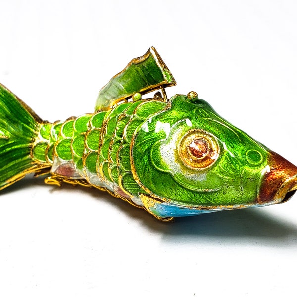 Cloisonne Fish - Etsy