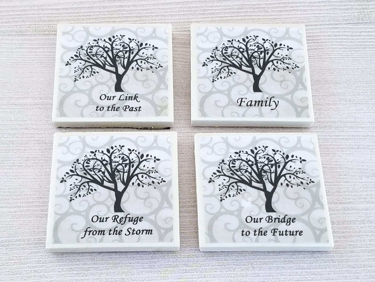 Family Gift Magnets Tile Magnets Kitchen Magnets Refrigerator Magnets ...