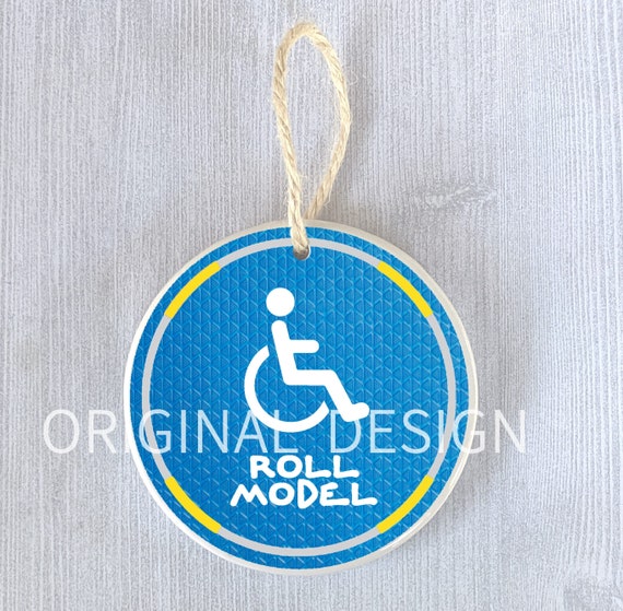 Wheelchair Gift Funny Ornament Handicap Disabled Disability - Etsy