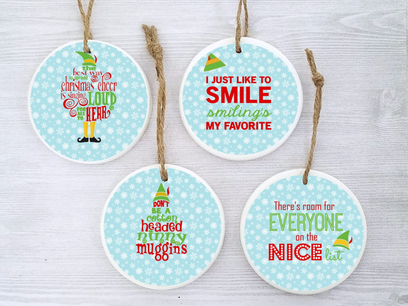 Funny Ornament Christmas Holiday Tree Ornaments Gift Present Christmas ...