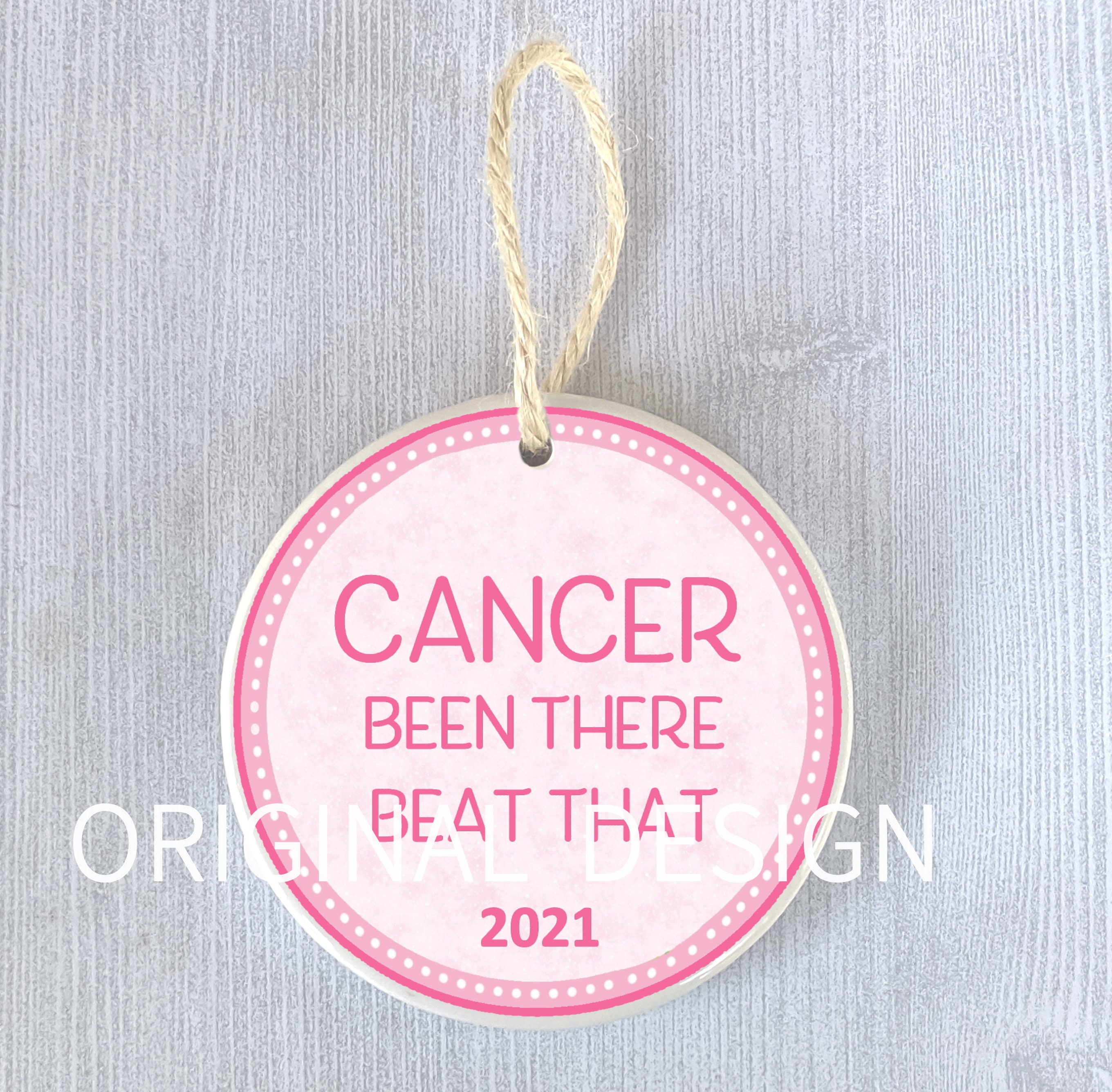 Funny Ornament Cancer Survivor Celebration Beat Cancer Kick | Etsy