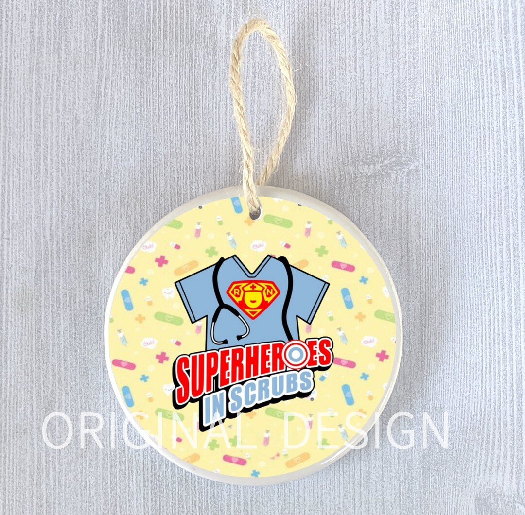 Funny Ornament Essential Workers Nurses Doctors CNA Health Care Worker ...