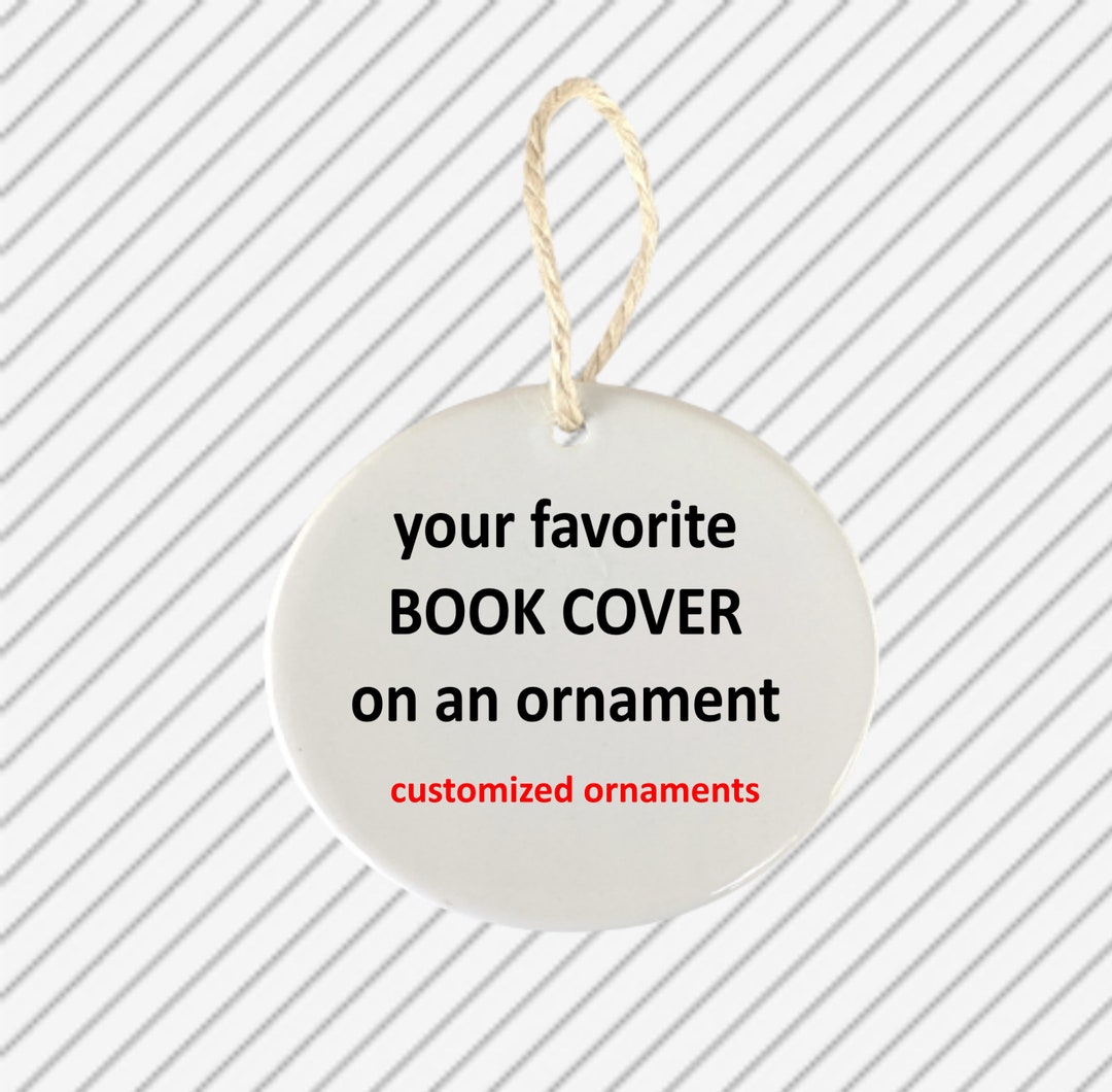 Book Cover Gift Ornament Favorite Customized Novels Literature Famous ...
