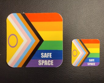Lgbt Safe Space Sticker - Etsy