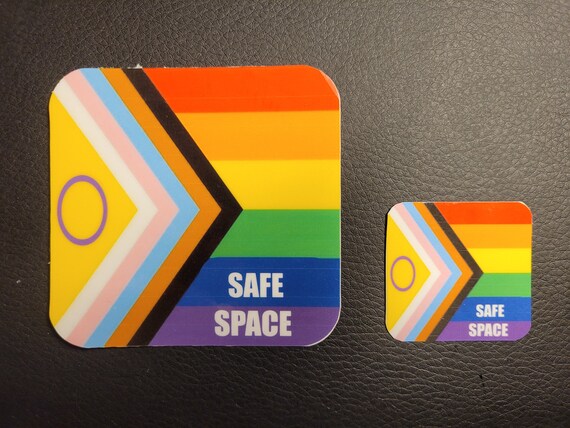 Safe Space Sticker business/classroom/ Safe Space - Etsy