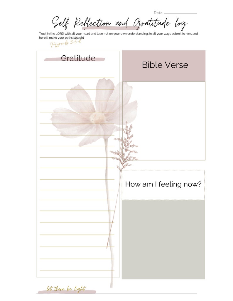 Bible Study Journal Printable Cultivate a Deeper Connection Through ...