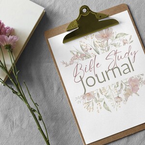 Bible Study Journal Printable | Cultivate a Deeper Connection Through ...