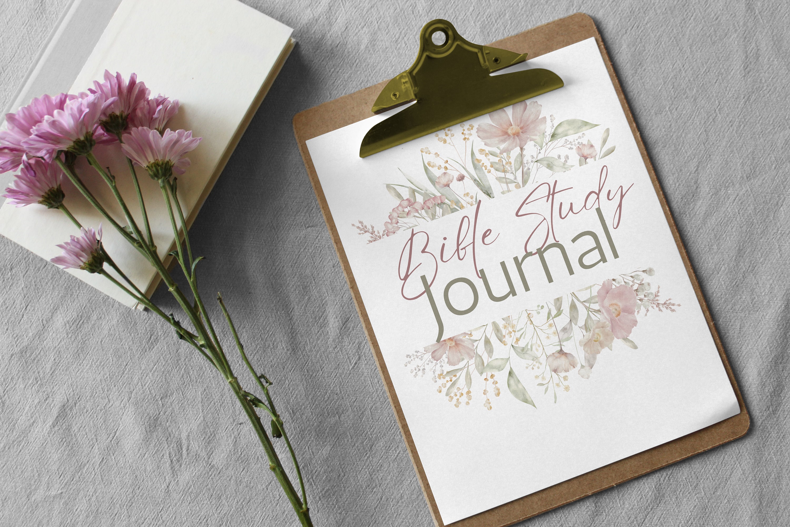 Bible Study Journal Printable | Cultivate a Deeper Connection Through ...