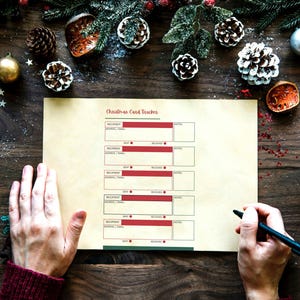 Printable Christmas Planner: Holiday Organizer & Gift List (PDF) - Etsy