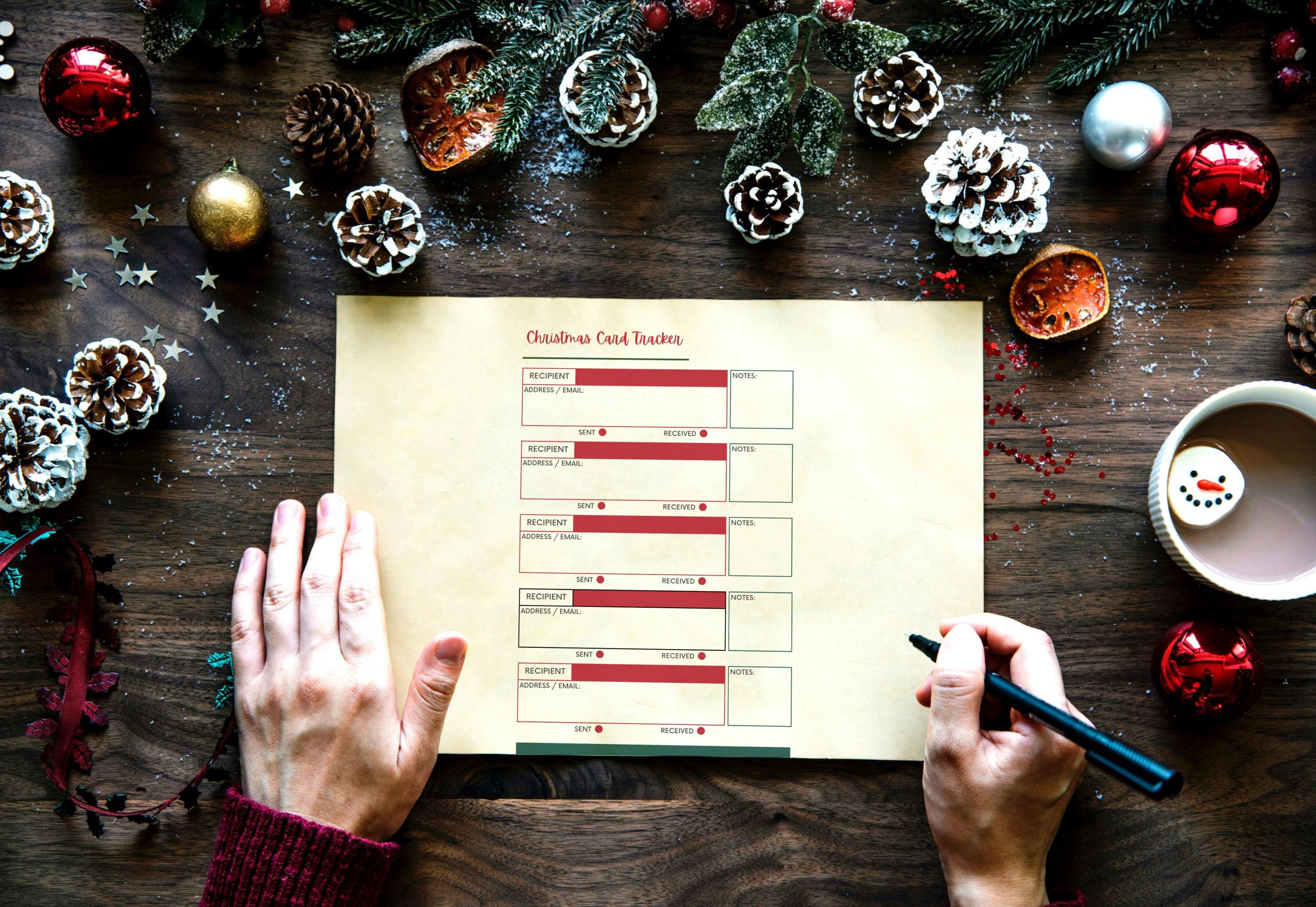 Printable Christmas Planner: Holiday Organizer & Gift List (PDF) - Etsy