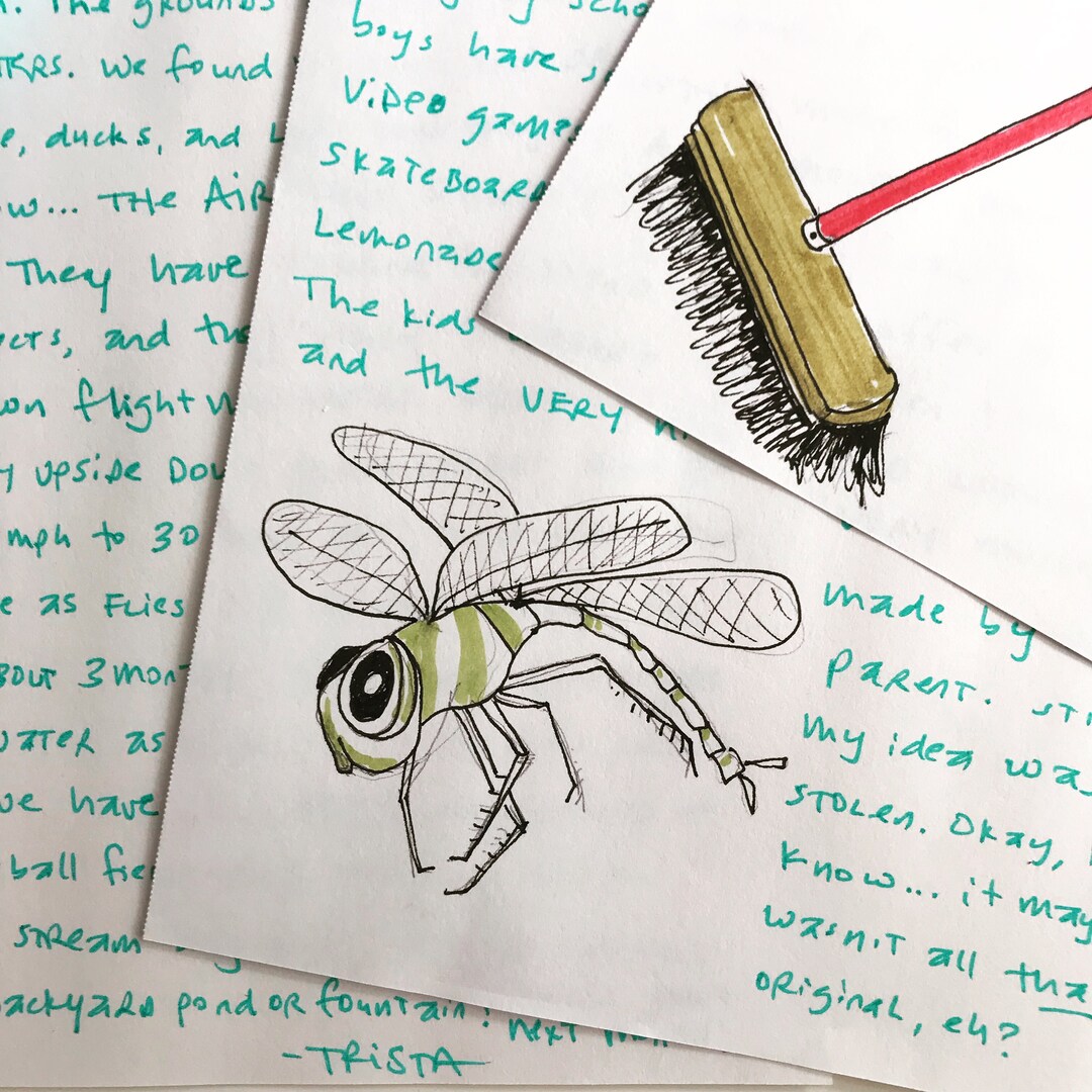 Customized Letter Subscription: 5 Handwritten & Illustrated Snail Mail ...