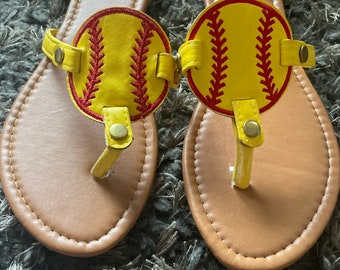 Softball Sandals - Etsy