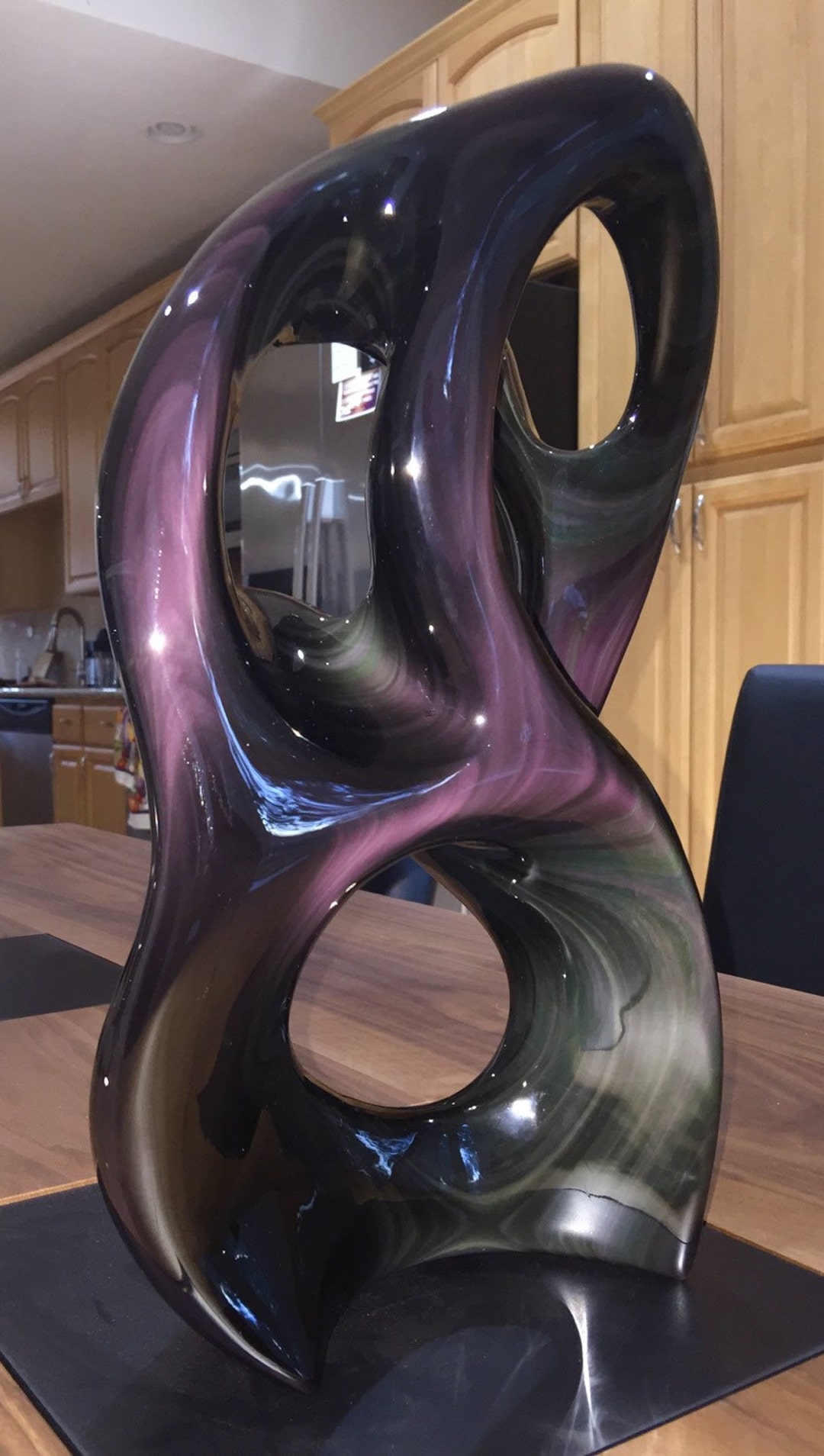 Sculpture "rainbow Obsidian Sculpture" - Etsy