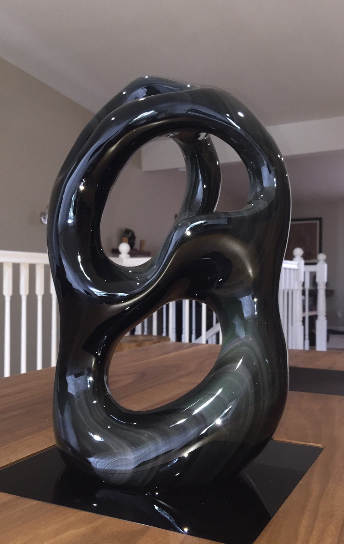 Sculpture "rainbow Obsidian Sculpture" - Etsy