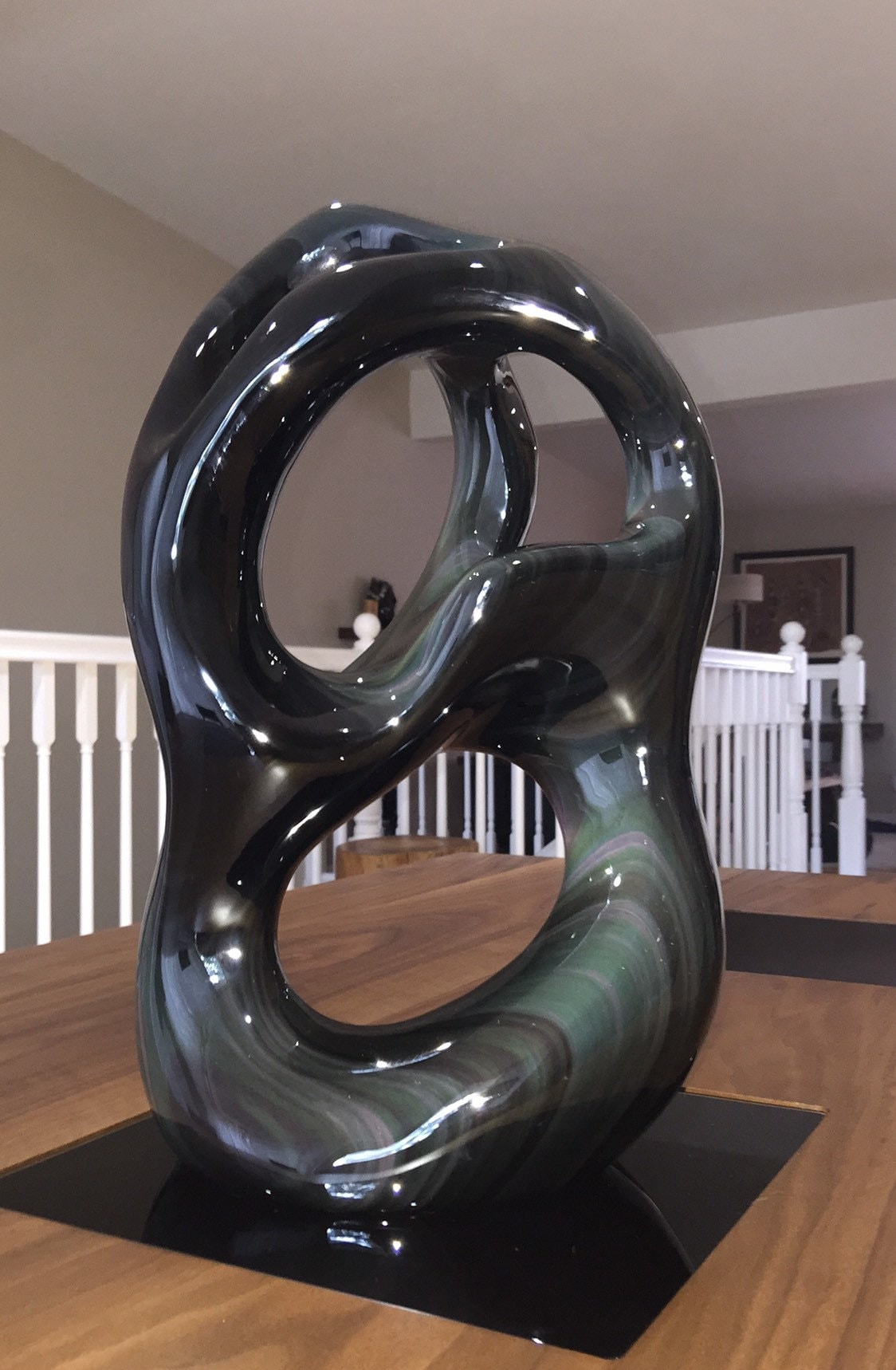 Sculpture "rainbow Obsidian Sculpture" - Etsy