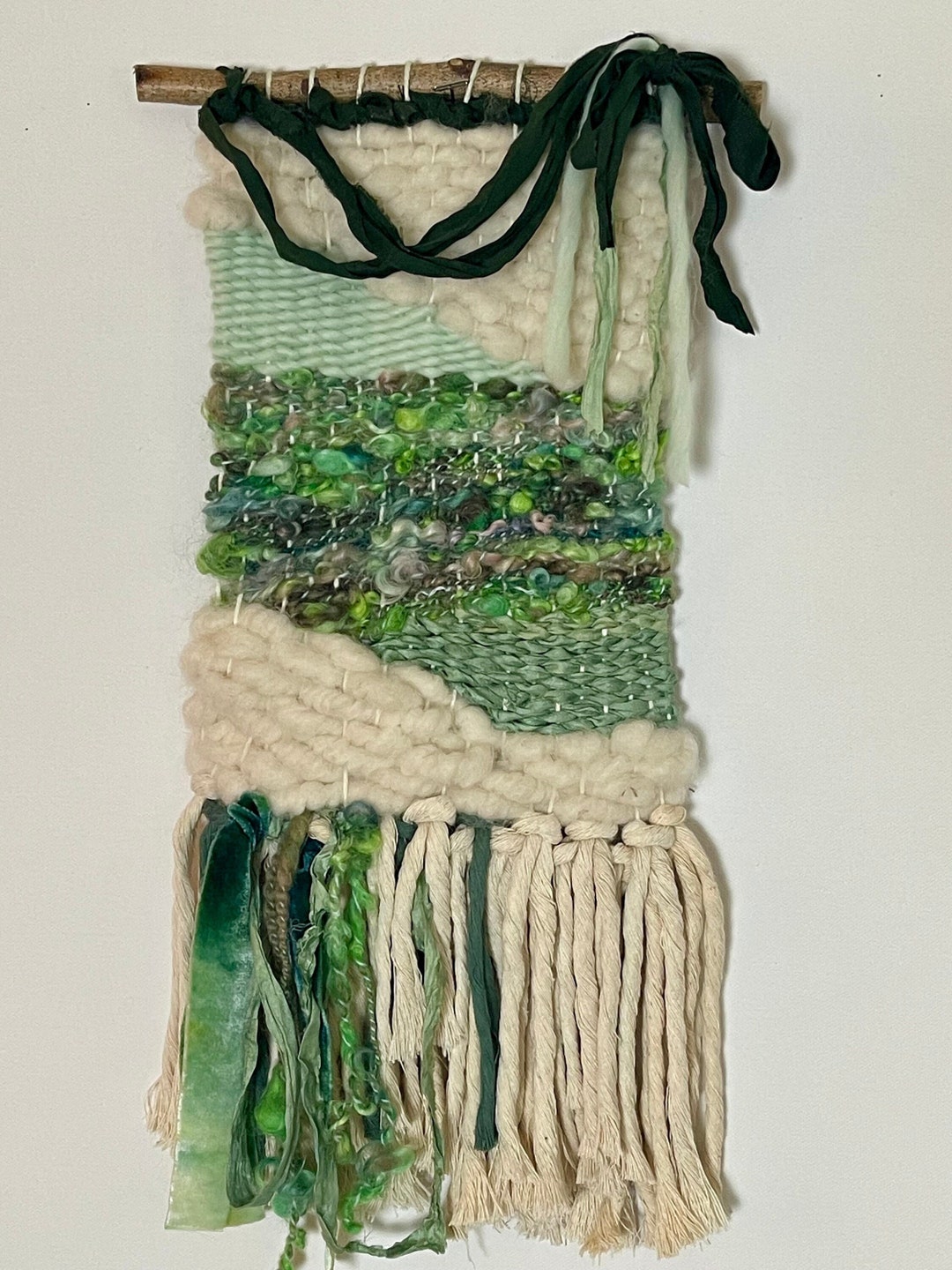 Fiber Art, Wall Hanging - Etsy