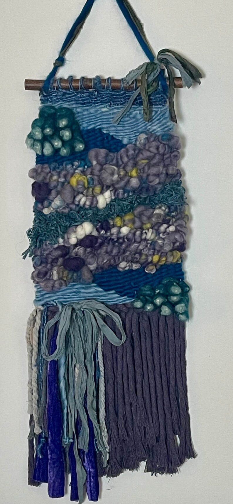 Fiber Art, Wall Hanging, - Etsy