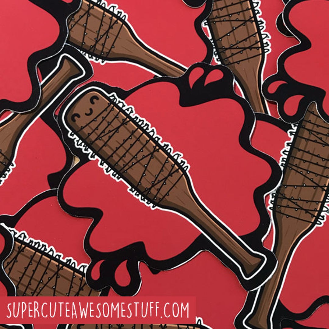 Cute Lucille Sticker 3 Inch Die Cut Sticker Cute Zombie Sticker Laptop ...