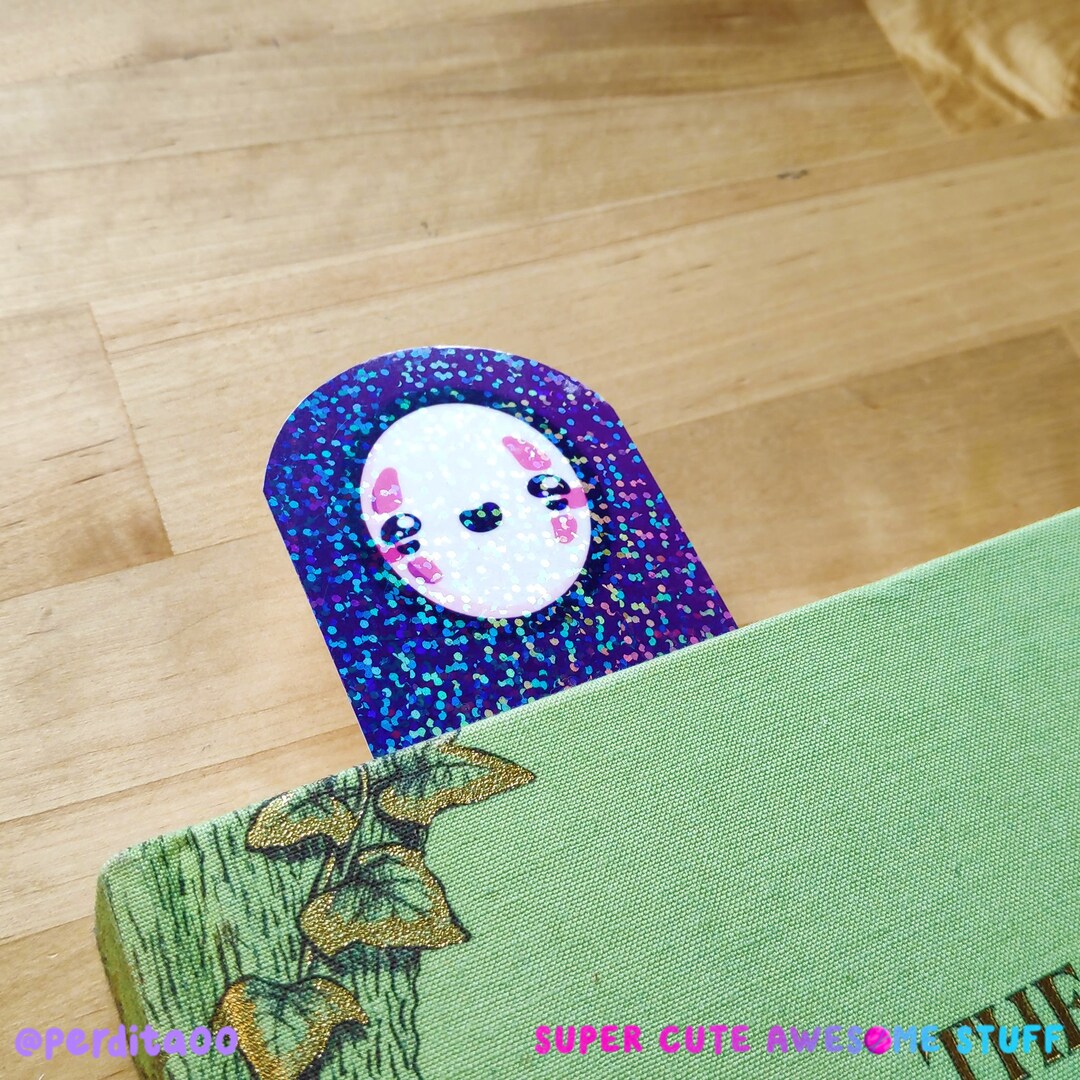 No Face Bookmark, Cute Bookmark, Fantasy Bookmark, Magic Bookmark ...