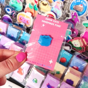 Cute Monster Pin, Handmade Pins, Pin Badges UK, Trick or Treat Gift ...