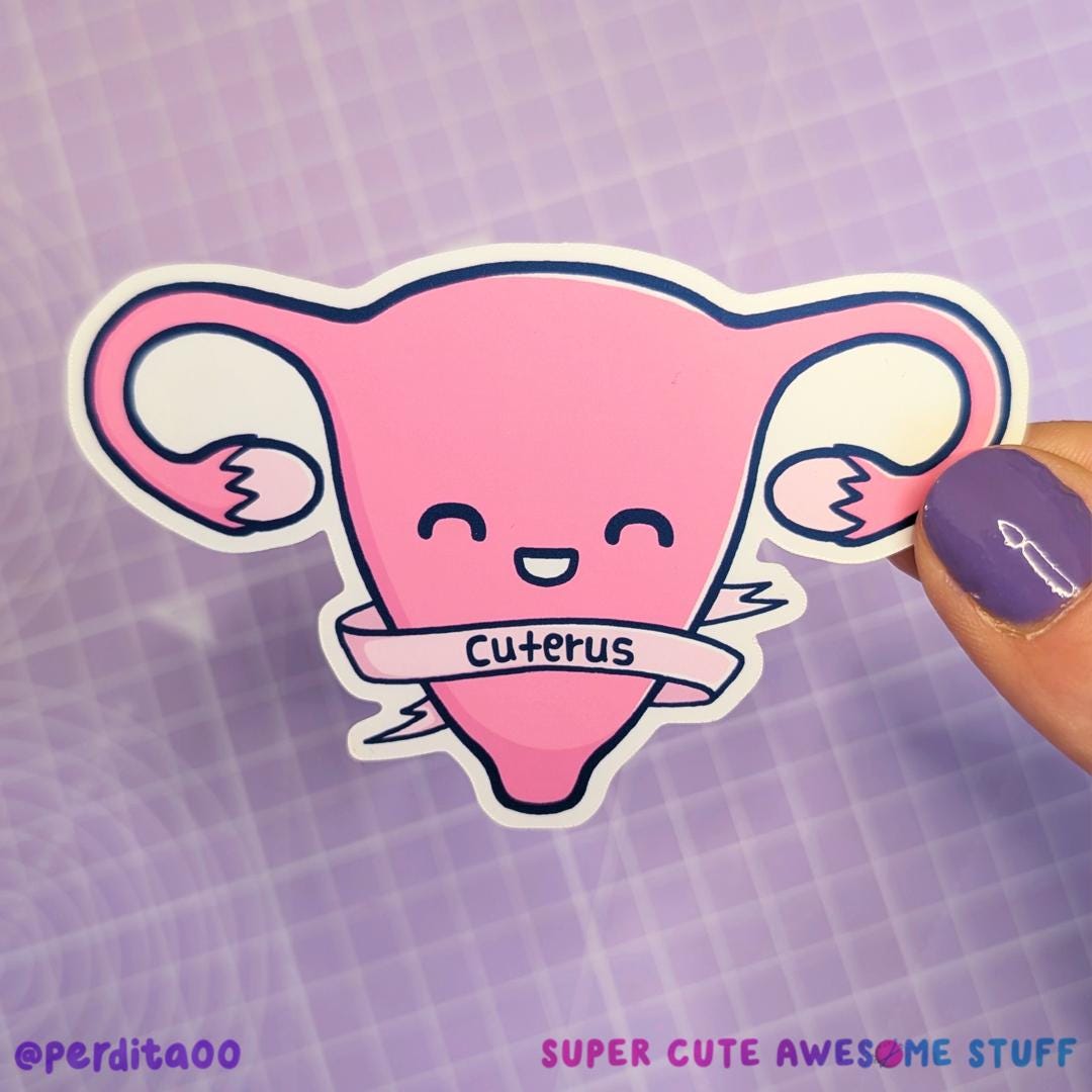 Cuterus Sticker, Laptop Stickers, Phone Stickers, Girl Power, Feminist ...