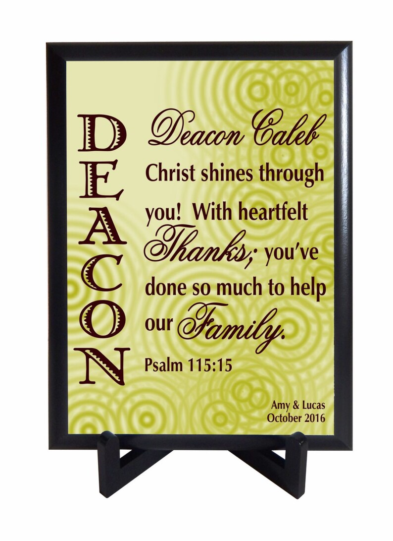 Gift For Deacon Gifts For Priest Appreciation Personalized Etsy