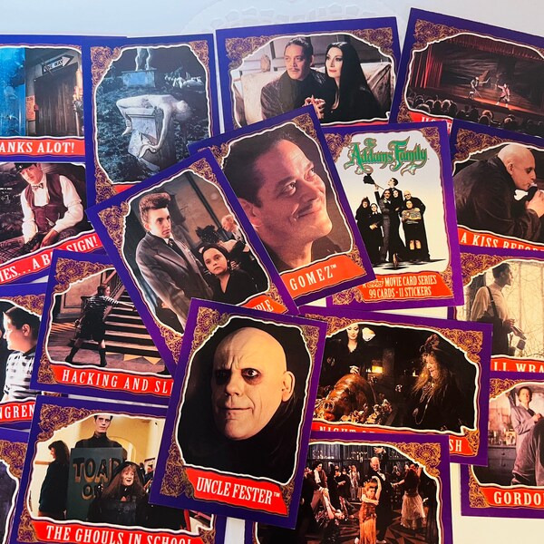 Movie Trading Cards - Etsy