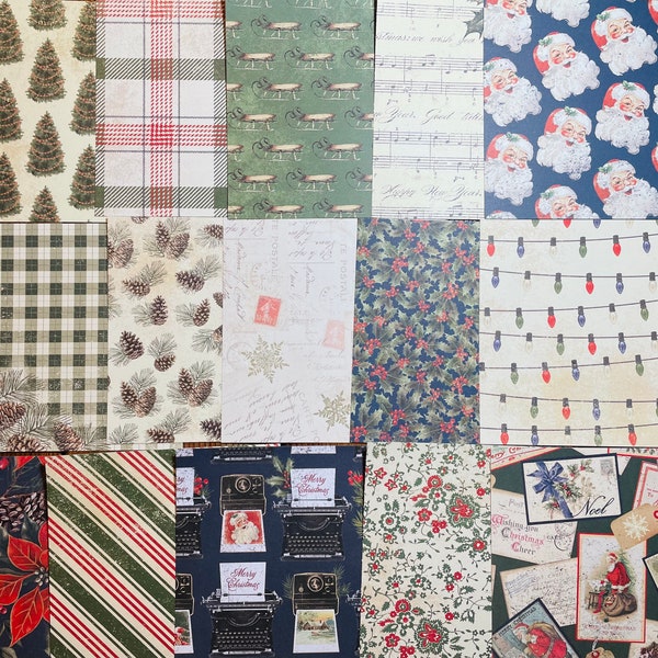 Christmas Cardstock - Etsy