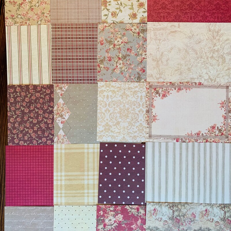 Patterned Cardstock - Etsy