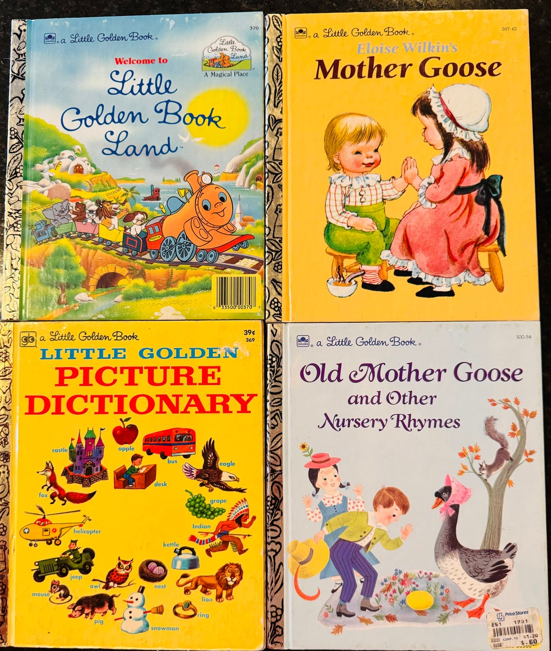 Vintage Little Golden Books. Nursery Rhyme Books. Children's Books ...