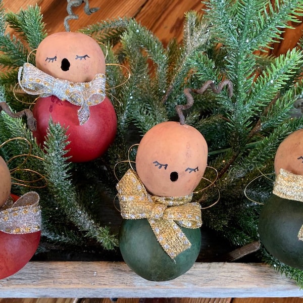 Angel Gourd Etsy
