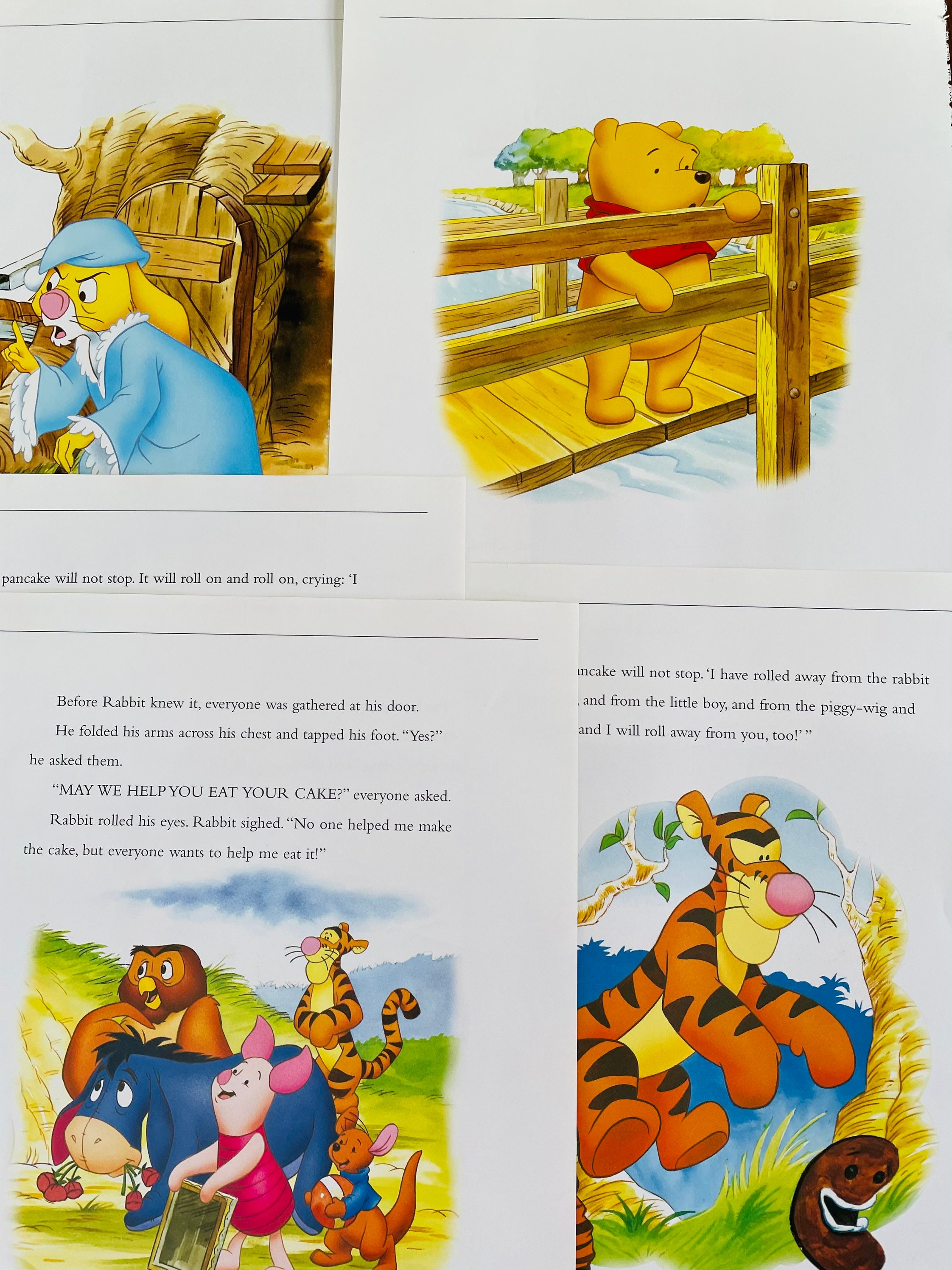 10 Winnie the Pooh Book Pages. Vintage Themed. Disney - Etsy