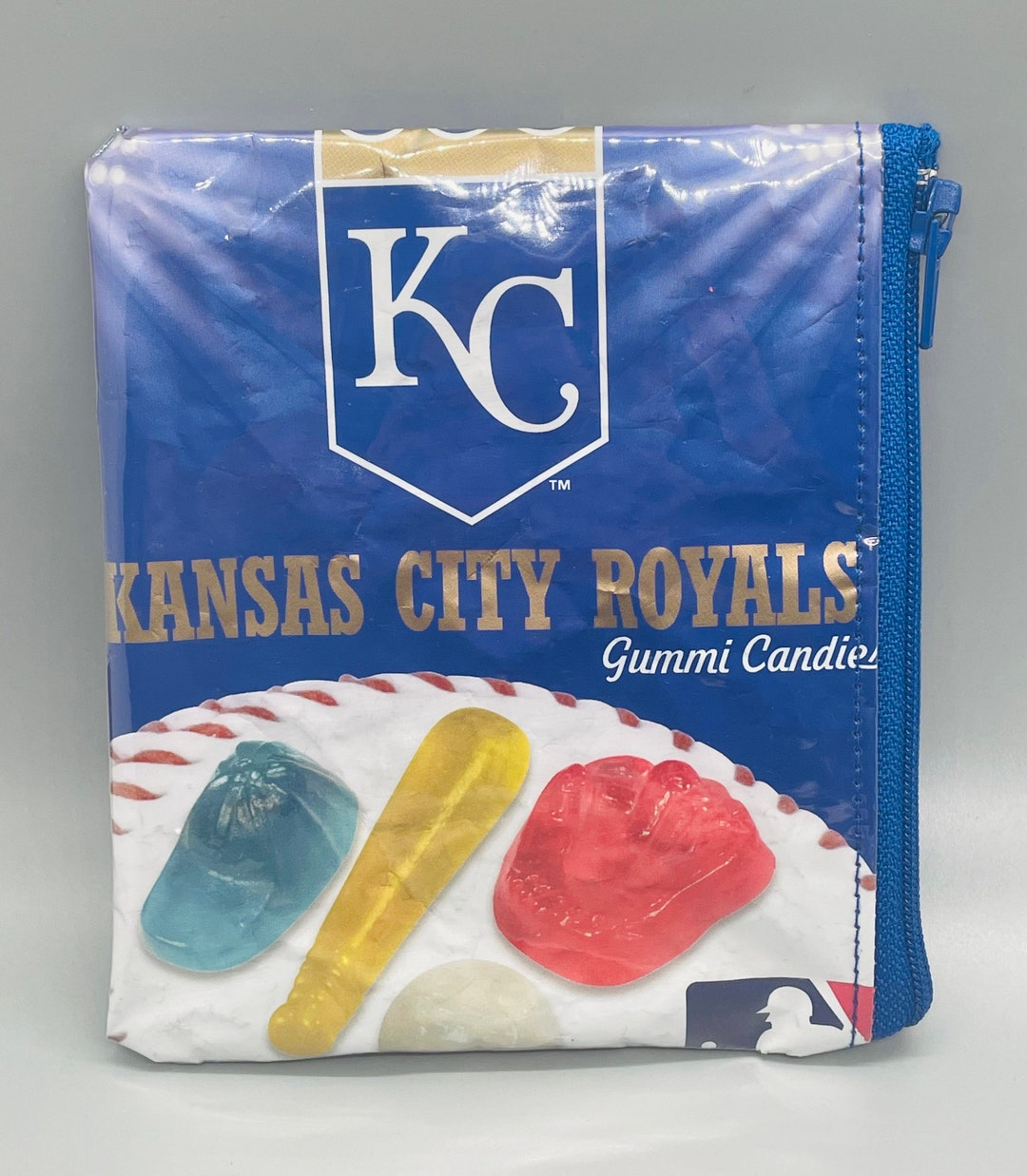 Kansas City Royals Candy Wrapper Bag. Vinyl Purse. Wallet. Teen Gift ...