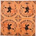 4 Witch Paper Napkins. Halloween Cocktail Napkins for Decoupage. Card ...