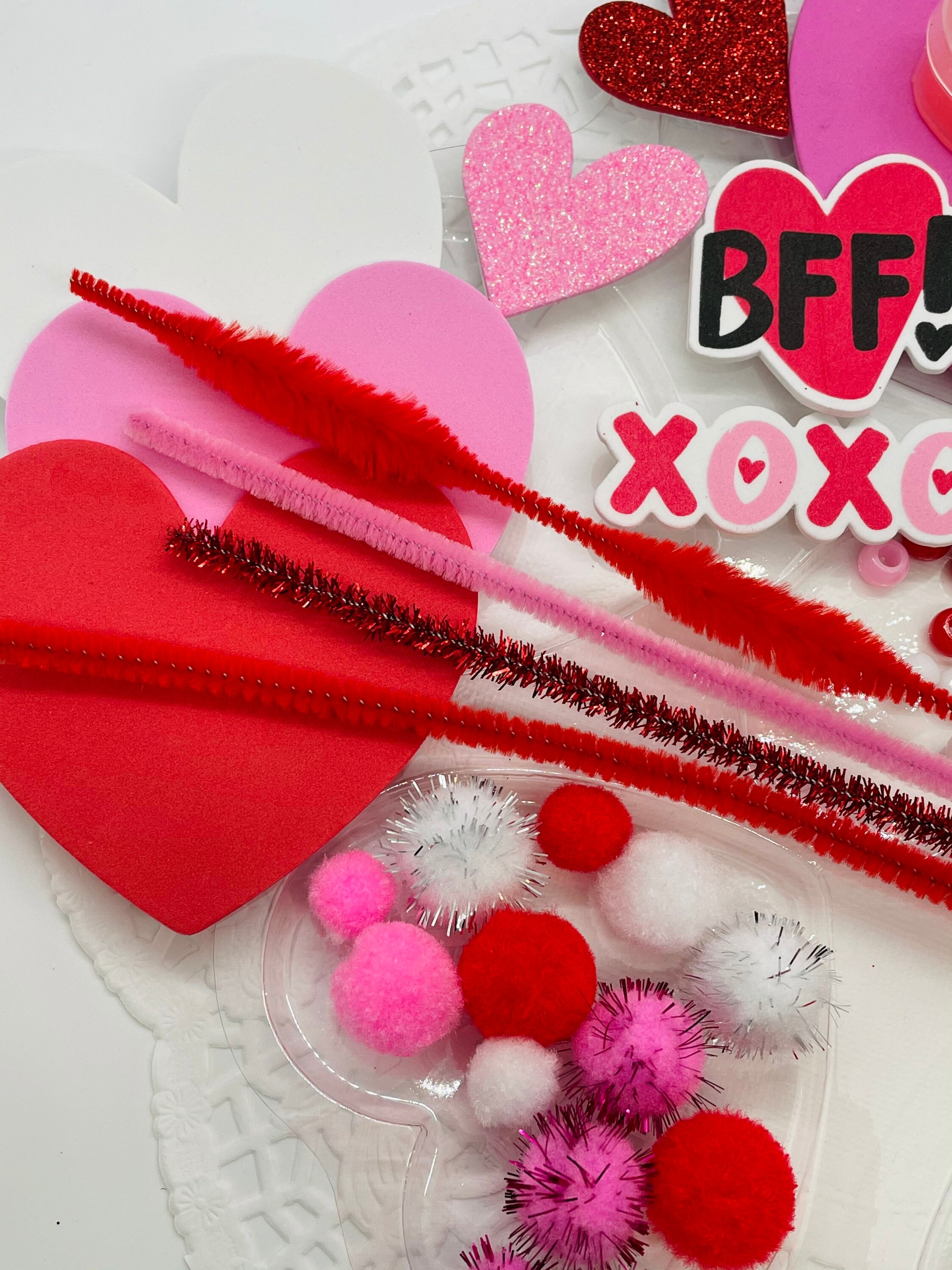 Valentine Craft Kit. Love Craft Kit. Children's Craft Kit. | Etsy