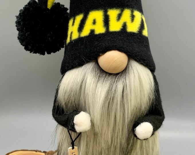 Iowa Hawkeyes Handmade Sewn Gnome. Home Decor. Holiday Gift ...