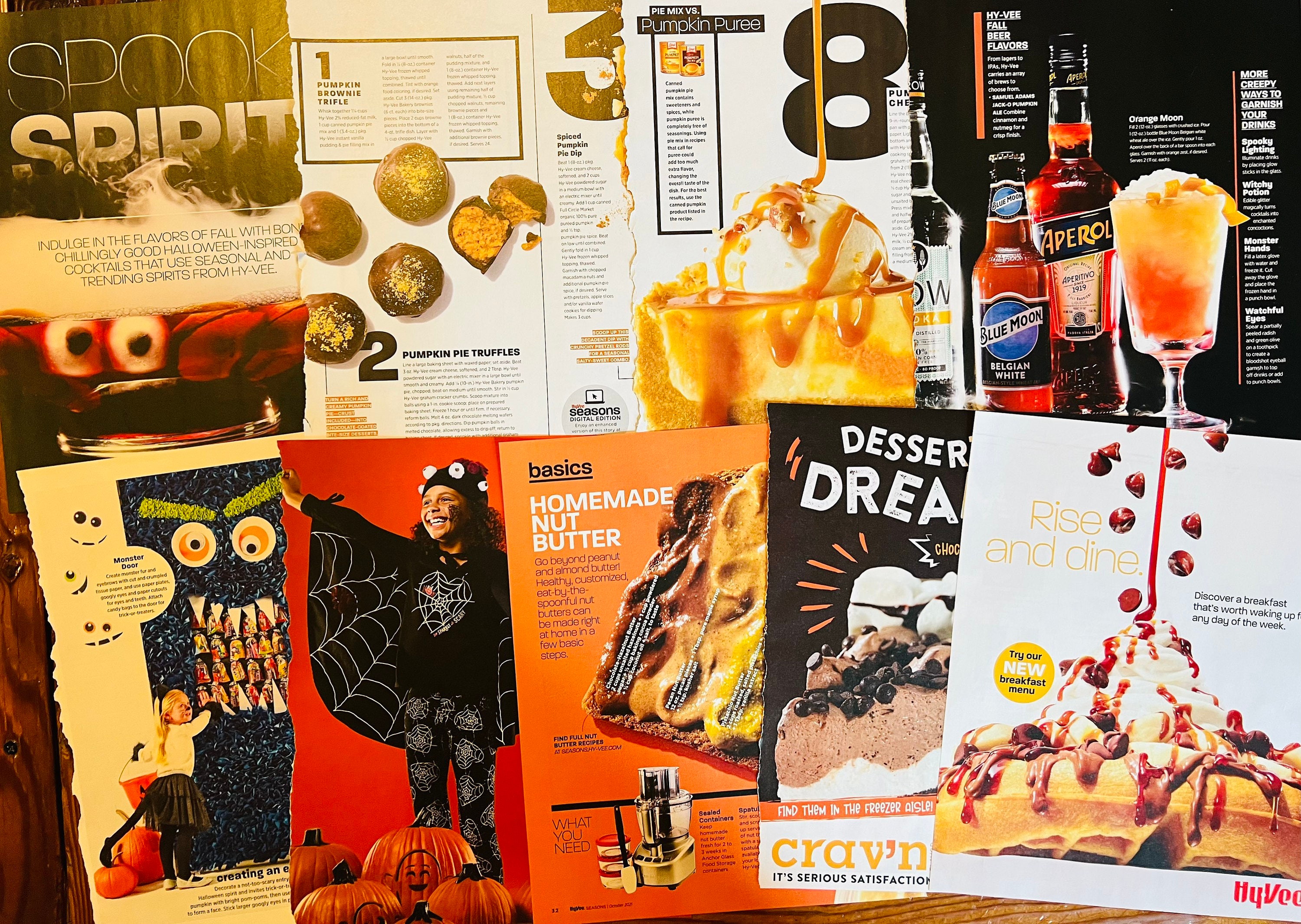 Set of 10 Halloween Magazine Pages. Collage Sheets. Decoupage - Etsy