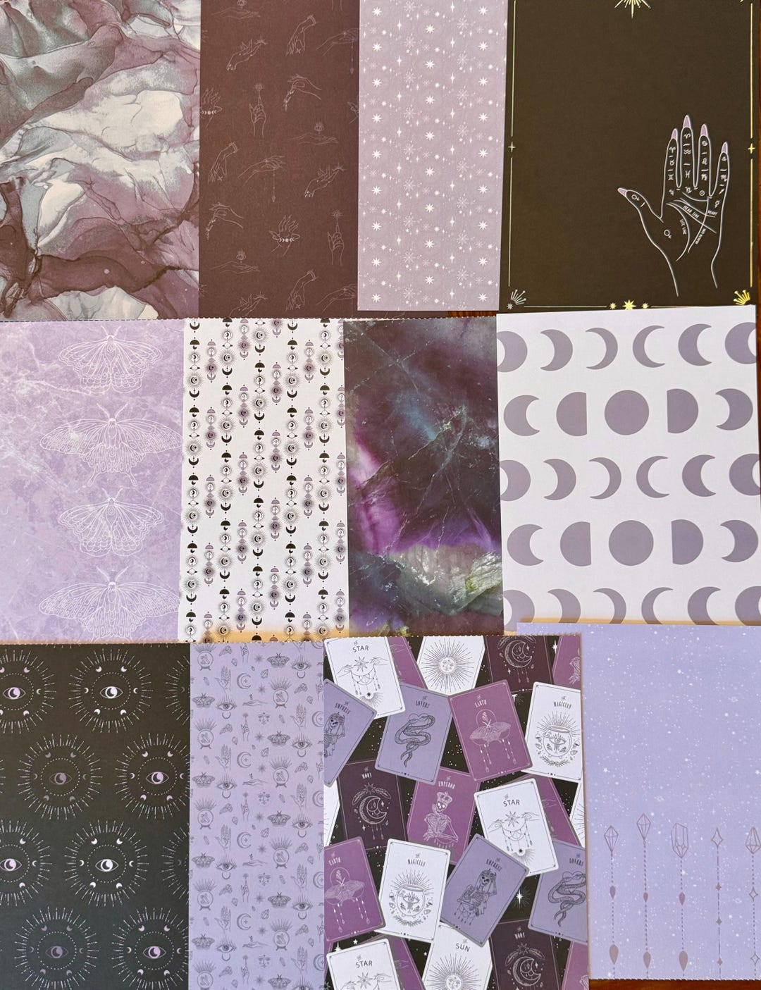 Celestial Cardstock Paper. Galaxy Paper Supplies. Astronomy. Palmistry ...