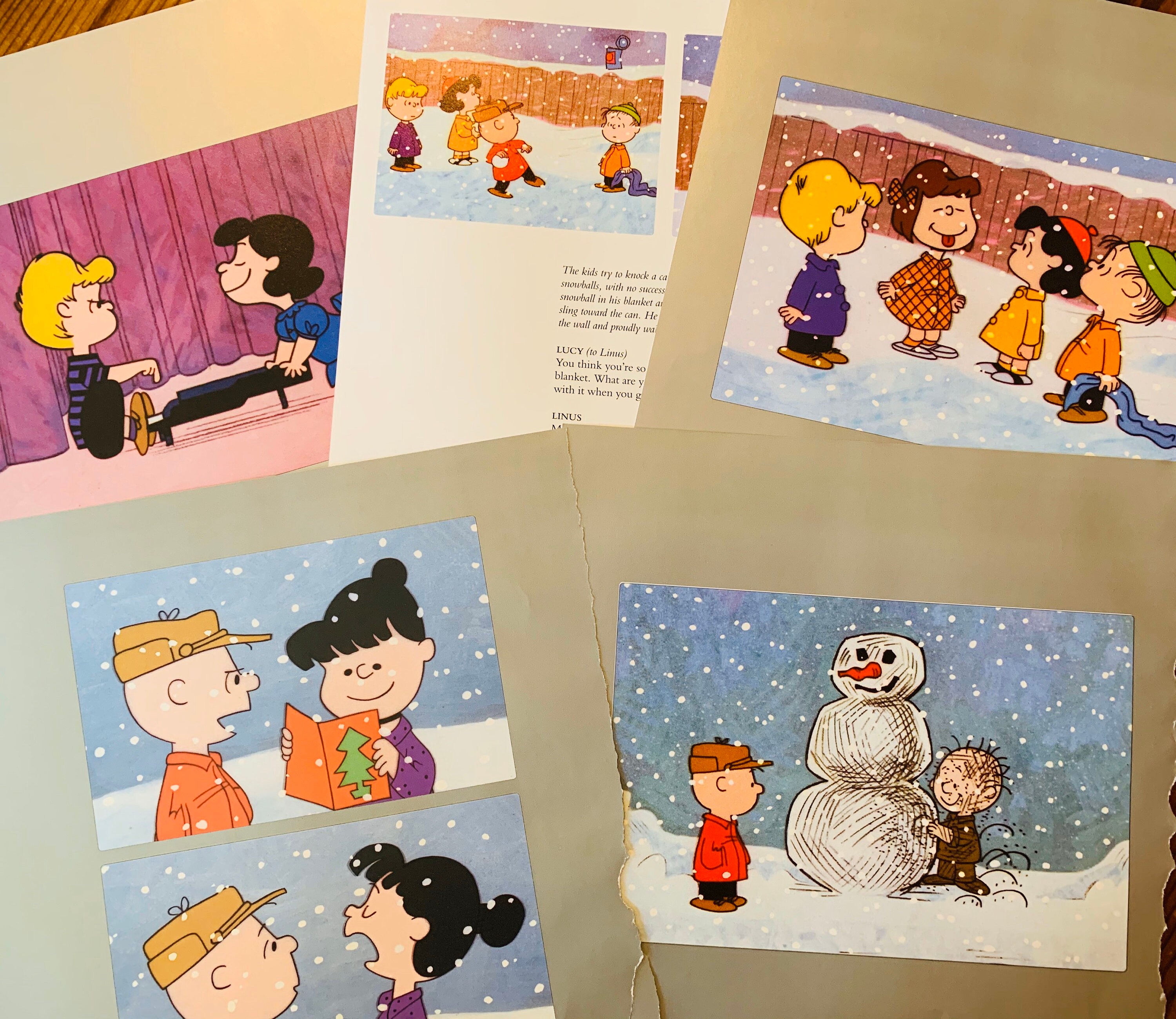 Charlie Brown Christmas Book Pages. Junk Journal Ephemera. | Etsy