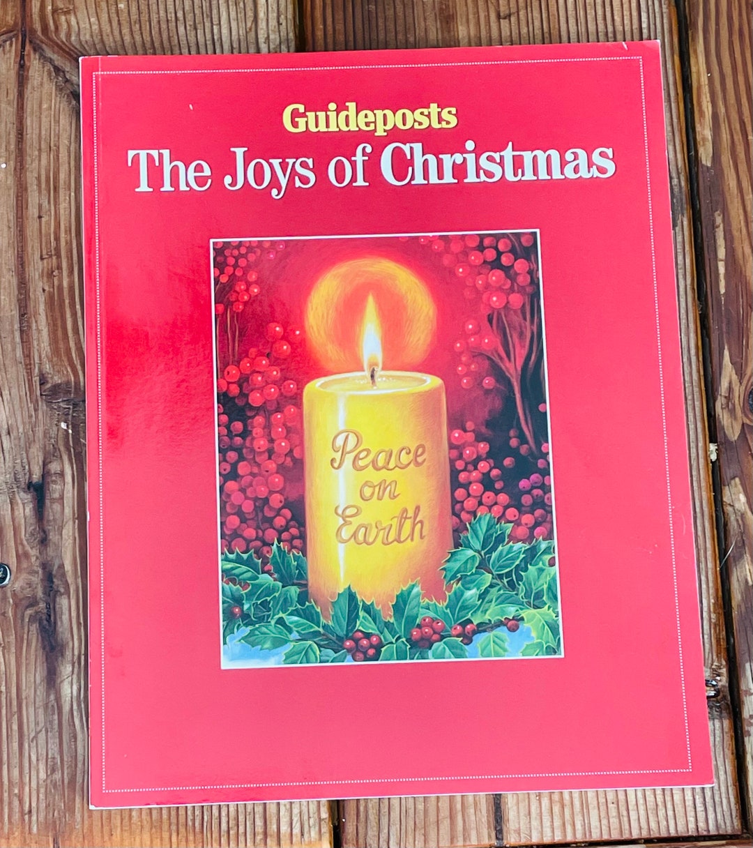 Christmas Guideposts Book. Softcover Book. Christmas Pages. Junk ...