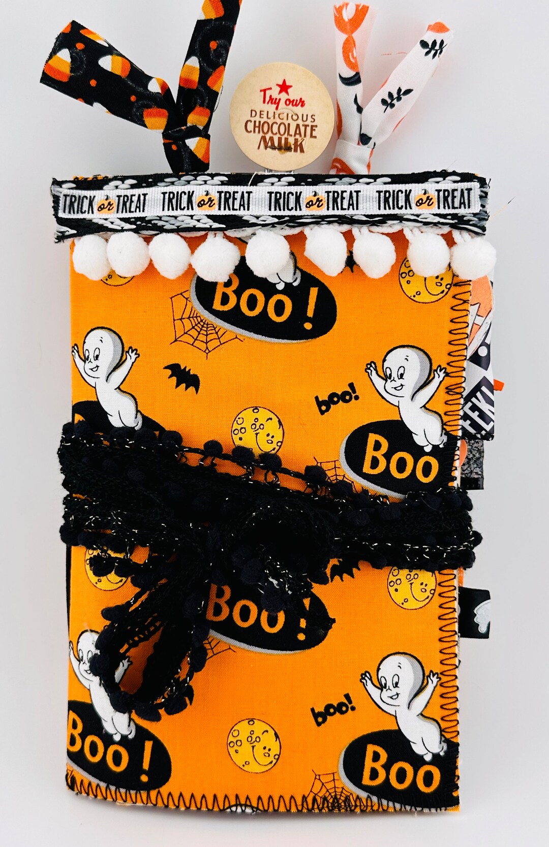 Casper Retro Halloween Junk Journal. Planner. Notebook. Smash Book ...