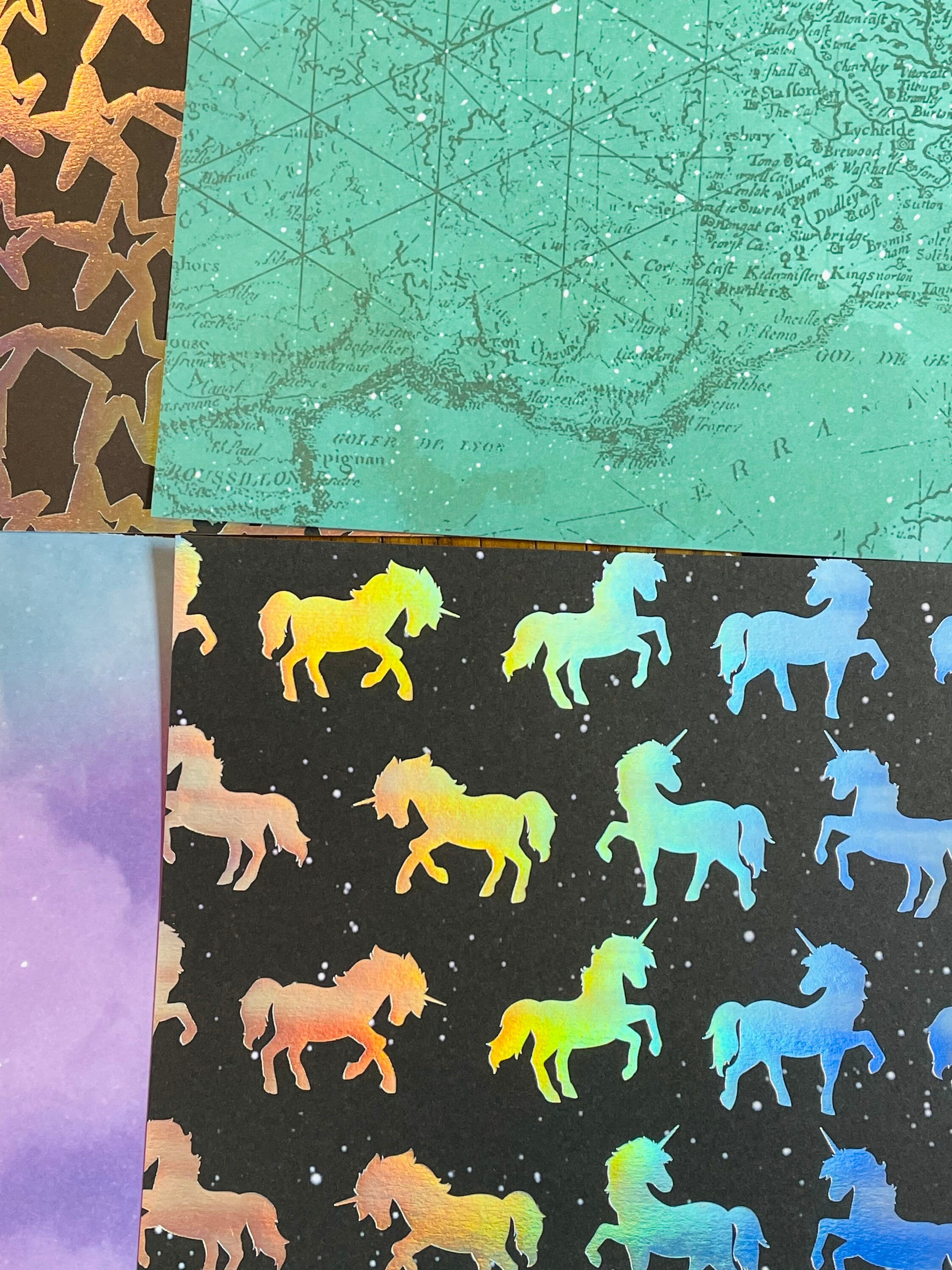 Galaxy Paper Pack. Astrology Paper. Galaxy Paper Pieces. Junk - Etsy