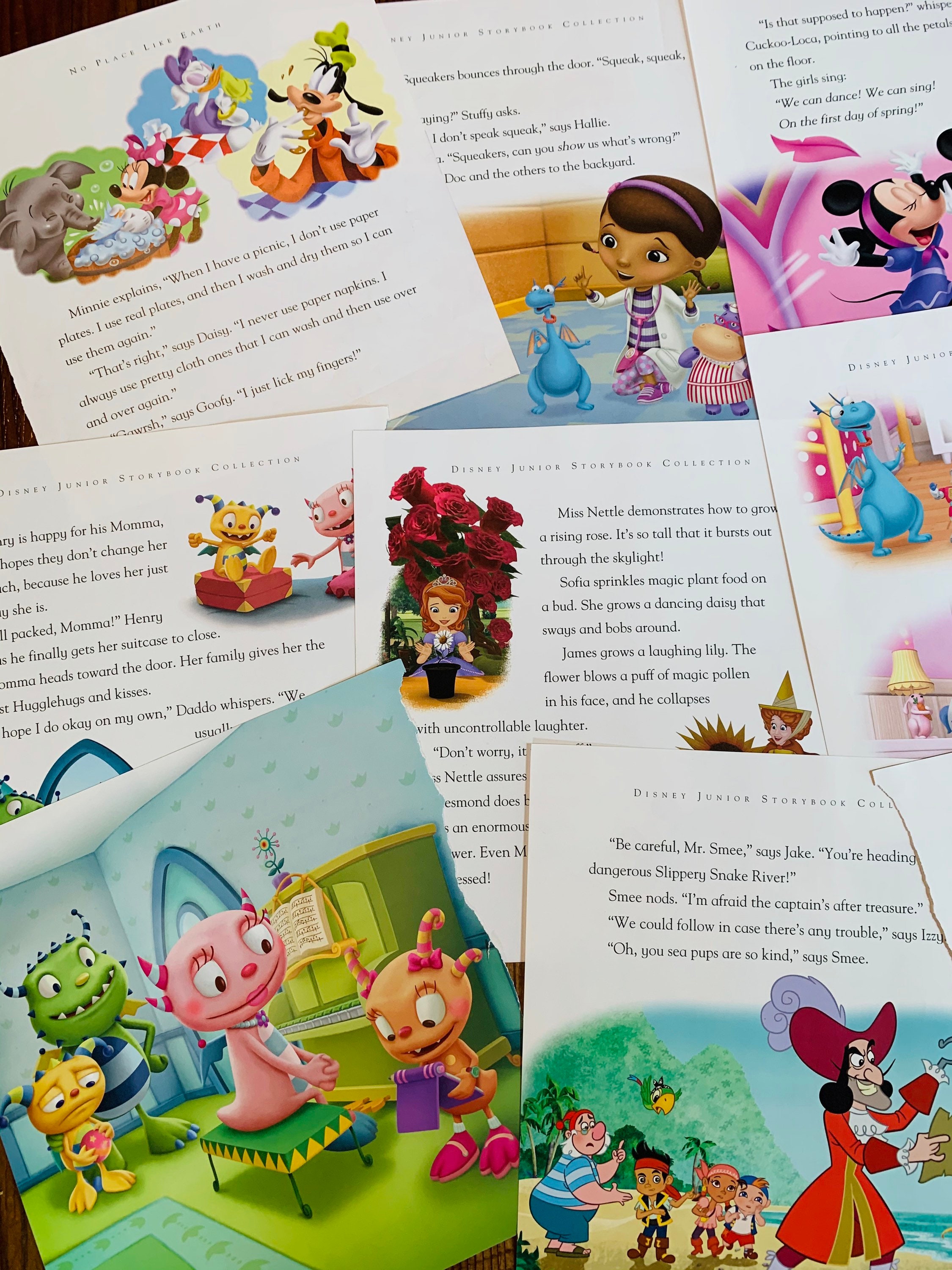 10 Mixed Lot of Children's Book Pages. Mixed Media | Etsy