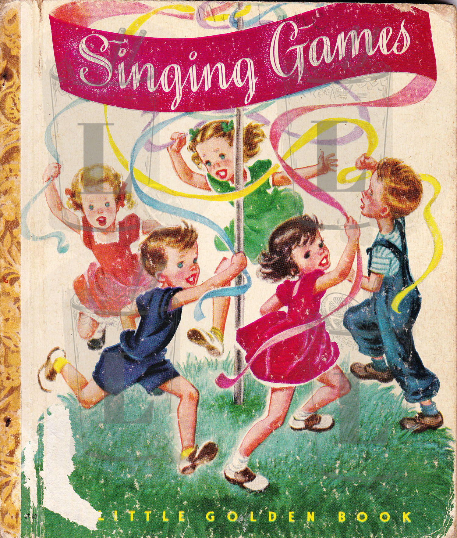 Digital VINTAGE Singing Games Images.vintage Little Golden - Etsy