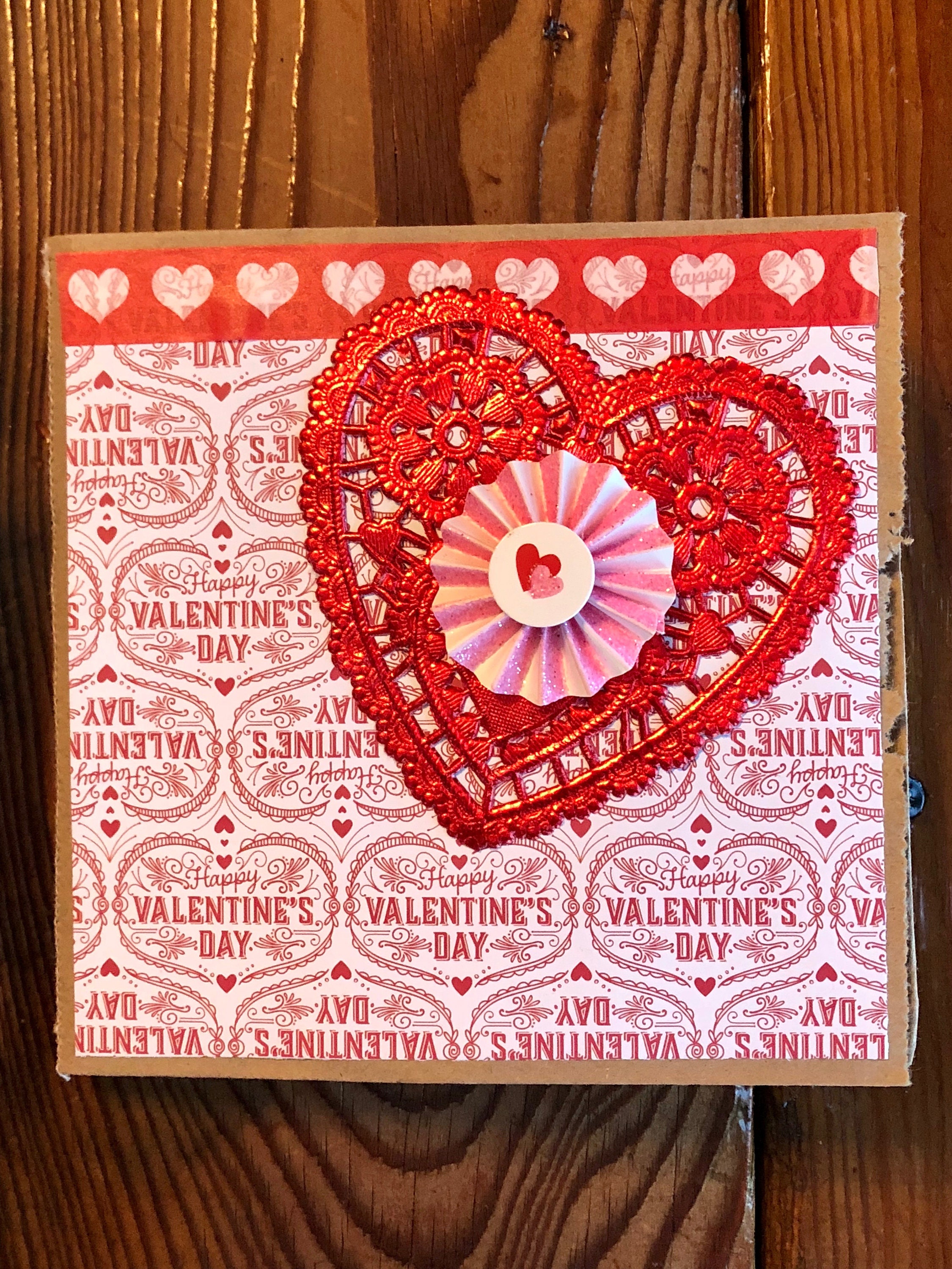 Premade Valentine Paperbag Scrapbook Album. Valentine Junk Journal ...