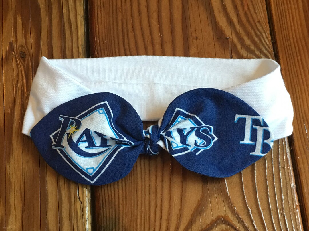 Tampa Bay Devil Rays Stretch/athletic/cheer Headband. Baby Headband ...