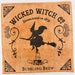 4 Witch Paper Napkins. Halloween Cocktail Napkins for Decoupage. Card ...