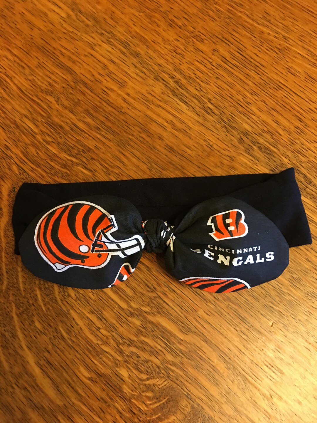 Cincinnati Bengals Stretch Cheer Headband. Baby Headband. Baby Bow ...